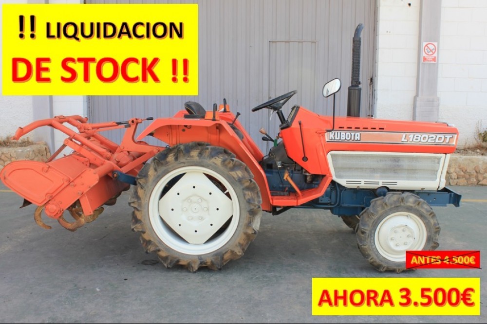 Venta de Tractore kubota 19 HP de ocasión usado en Valencia de Percol ...